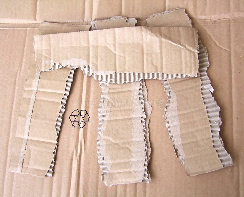 Collection of a Cardboard Pieces Stock Image - Image of abstract ...