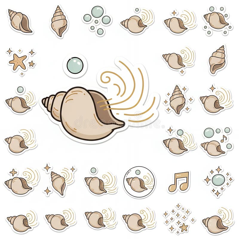 Starfish Graphic Musical Note Stock Illustrations – 4 Starfish Graphic ...