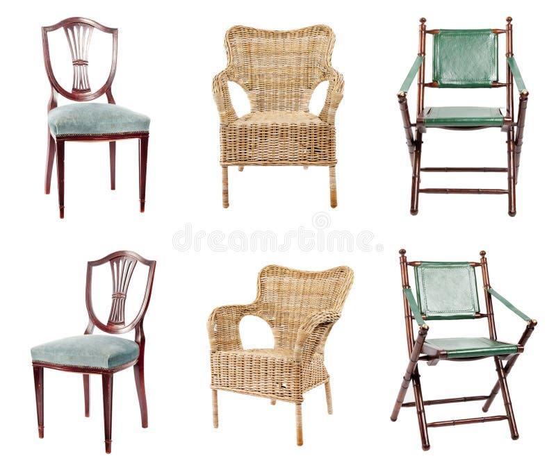 Collection of chairs stock photo. Image of contemporary - 19645670