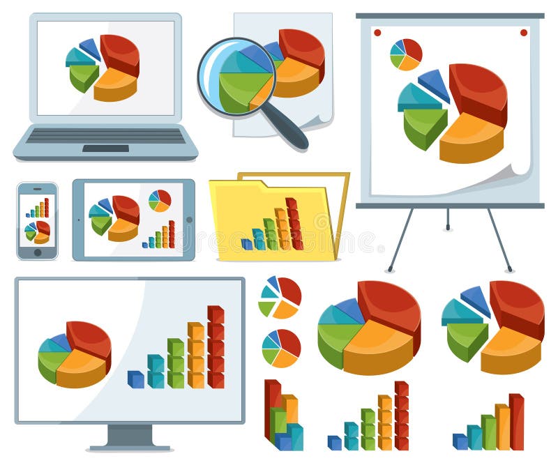 Set of Business Marketing Dot Bar Pie Charts Diagrams and Graphs Stock ... Set of Business Marketing Dot Bar Pie Charts Diagrams and Graphs Stock ...