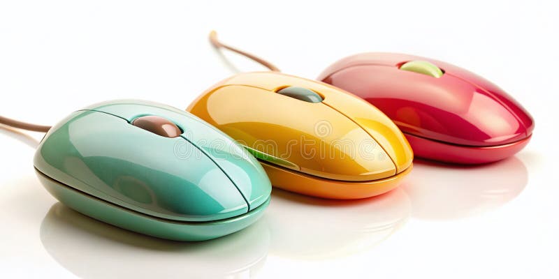 A Collection of Classic Computer Mice Retro Style Peripherals for the ...