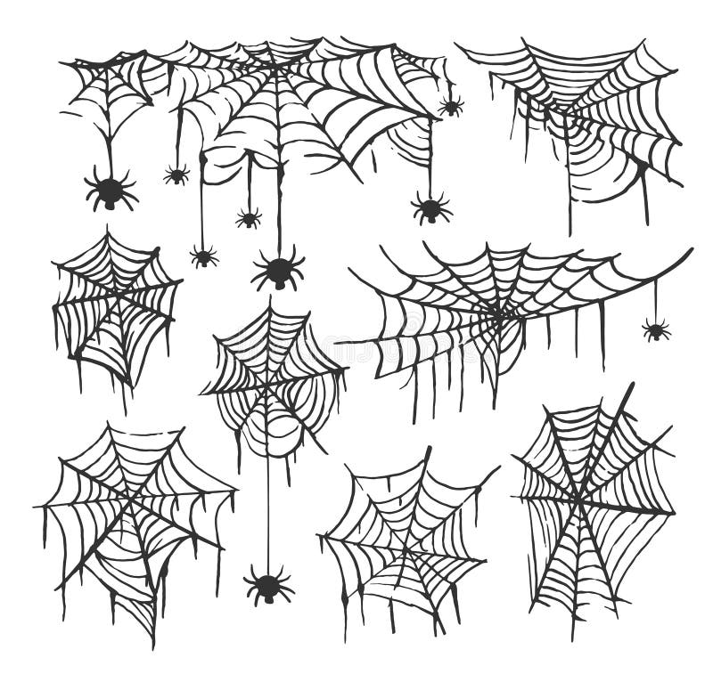 Gothic Halloween Vector Elements Collection Stock Illustrations – 536 ...
