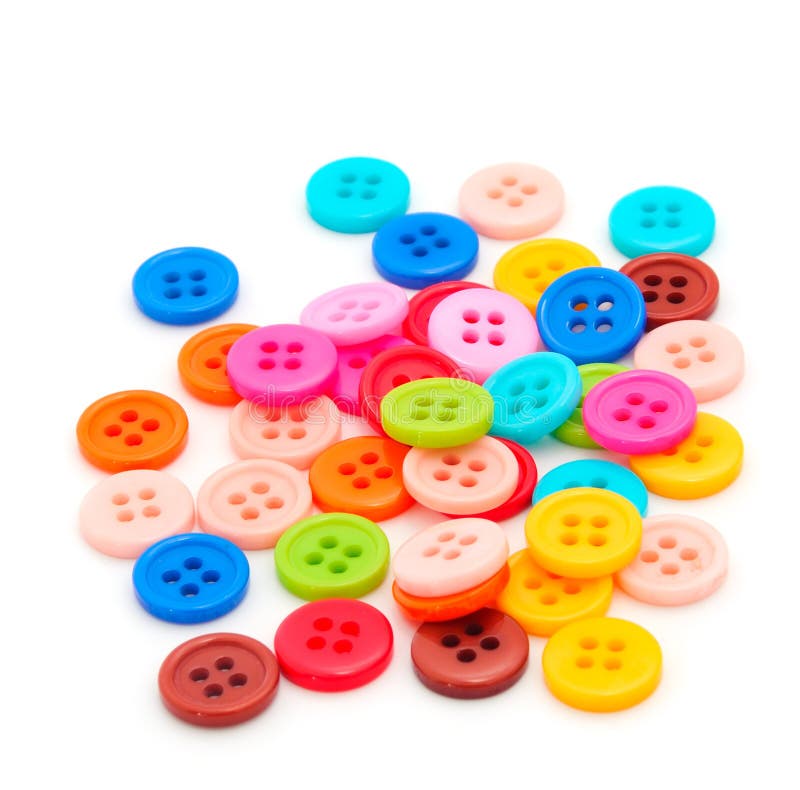 Collection Of Color Buttons Stock Image - Image of colorful, blue ...