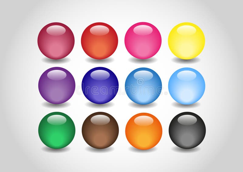 Collection of Color Signs and Labels Stock Vector - Illustration of ...