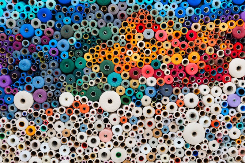 A Collection of Colorful Abstract Patterns Featuring Small Round ...