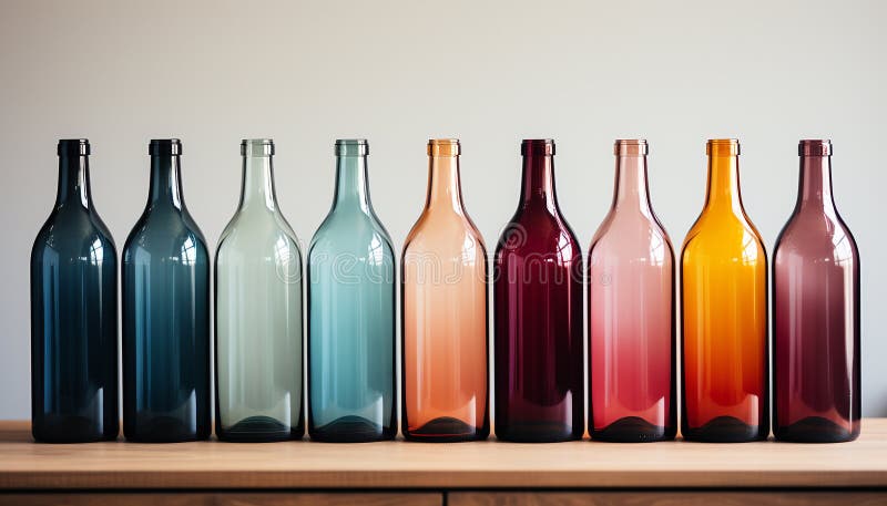 A Collection of Colorful Bottles in a Refreshing Drink Celebration ...