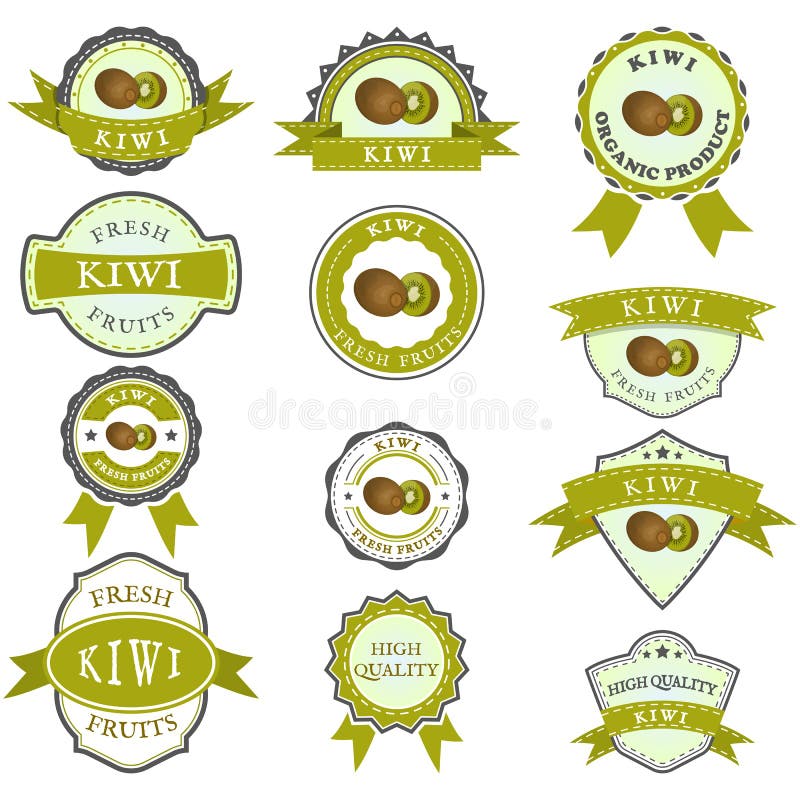 Kiwi Labels Stock Illustrations – 214 Kiwi Labels Stock Illustrations ...