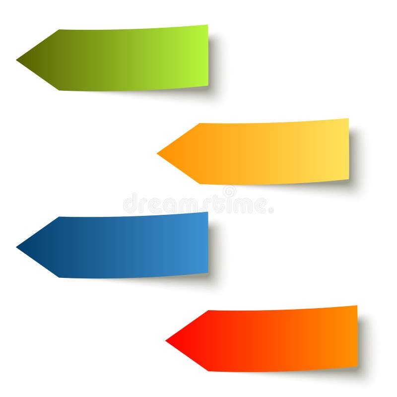 White Sticky Note With Adhesive Tape Stock Vector - Illustration of ...