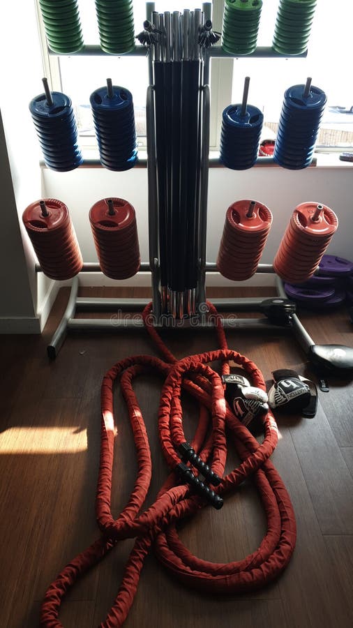 Colourful Coded Weights editorial photography. Image of sports - 258044837