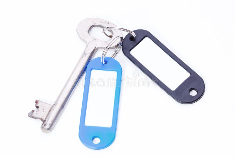 Collection of a Colourful Key Fobs. Stock Image - Image of access ...