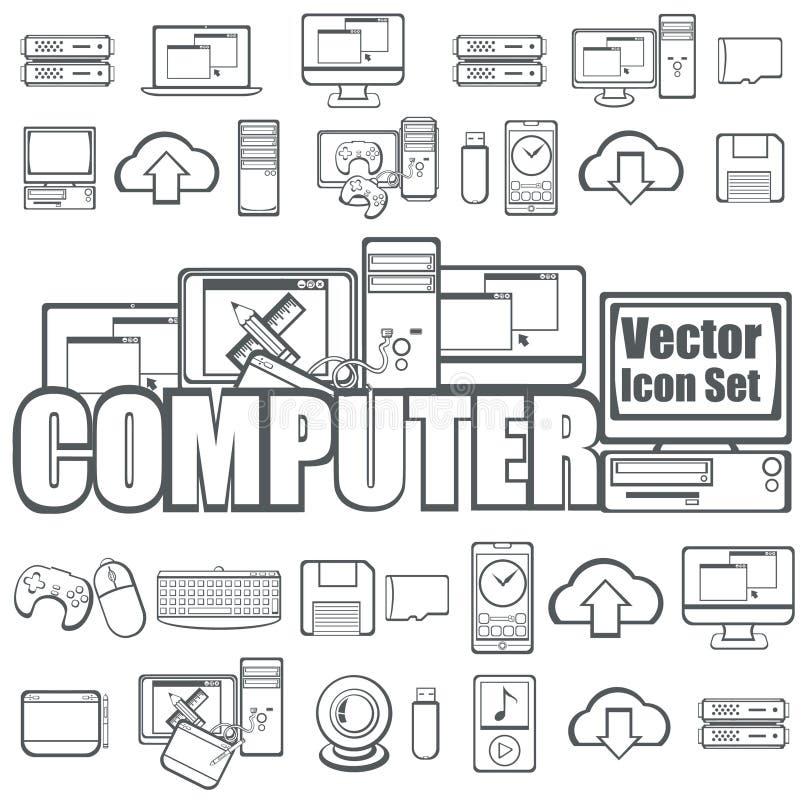 Basic Computer Keyboard Art Stock Illustrations – 26 Basic Computer ...