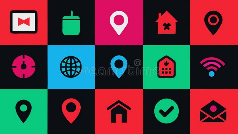 Collection of Connect Icons.Contact Us Icon Set.Contact and ...