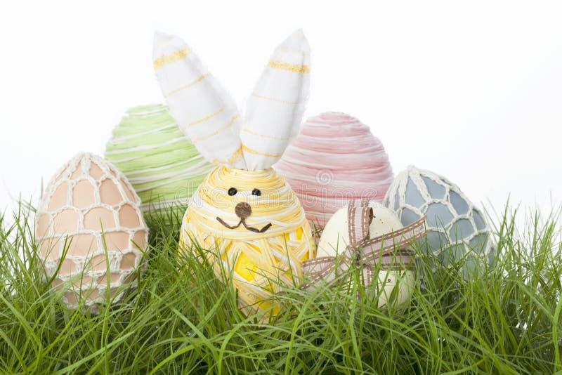 Collection of Country Easter Eggs Stock Photo - Image of ornamental ...