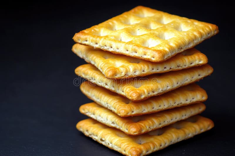 A Collection of Crackers Stacked on Top of Each Other, Possibly for ...
