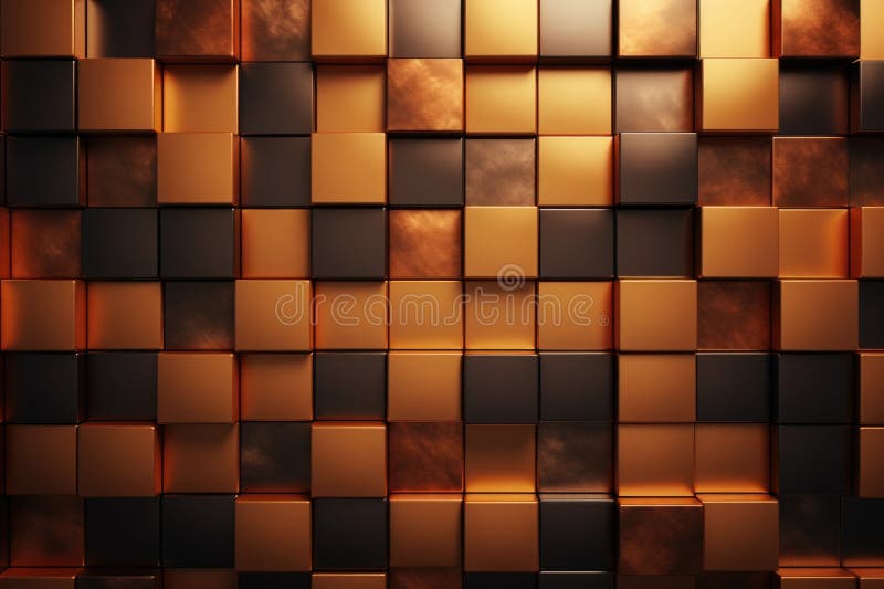 A Collection of Cubes in a Room. Ideal for Interior Design Concepts ...