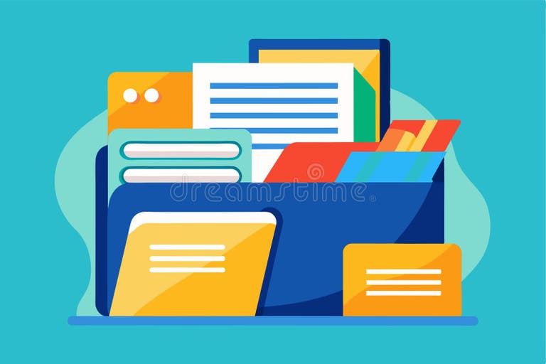 A Collection of Customizable Personal Files in a Semi-flat Style ...