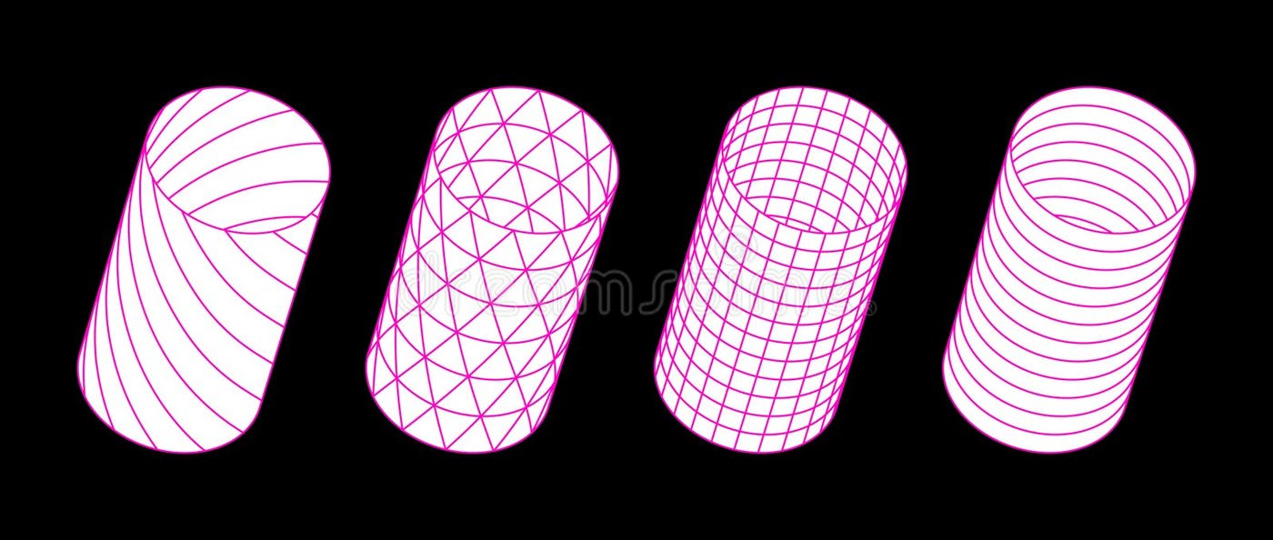 Cylinder Patterns Stock Illustrations – 350 Cylinder Patterns Stock ...