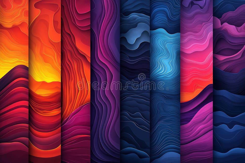 A Collection of 3D Vector Backgrounds in Various Styles, Perfect for ...
