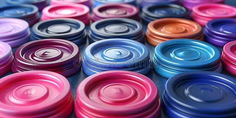 A Collection of 3D Wax Seals in Various Colors and Designs for ...