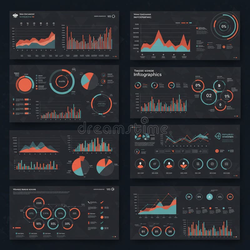 A Collection of Dark-themed Data Visualizations and Infographics ...