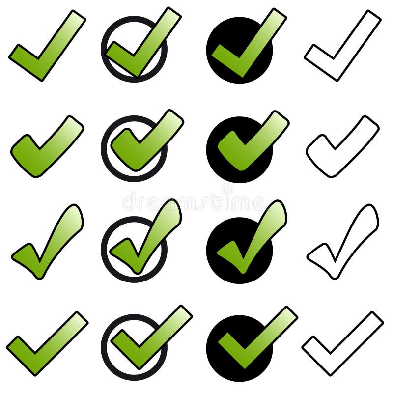 Crochets Verts Et Croix-Rouge Illustration de Vecteur - Illustration du ...