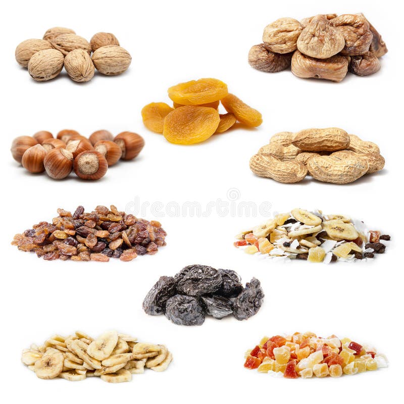 Collection de fruits secs image stock. Image du manger - 38889919