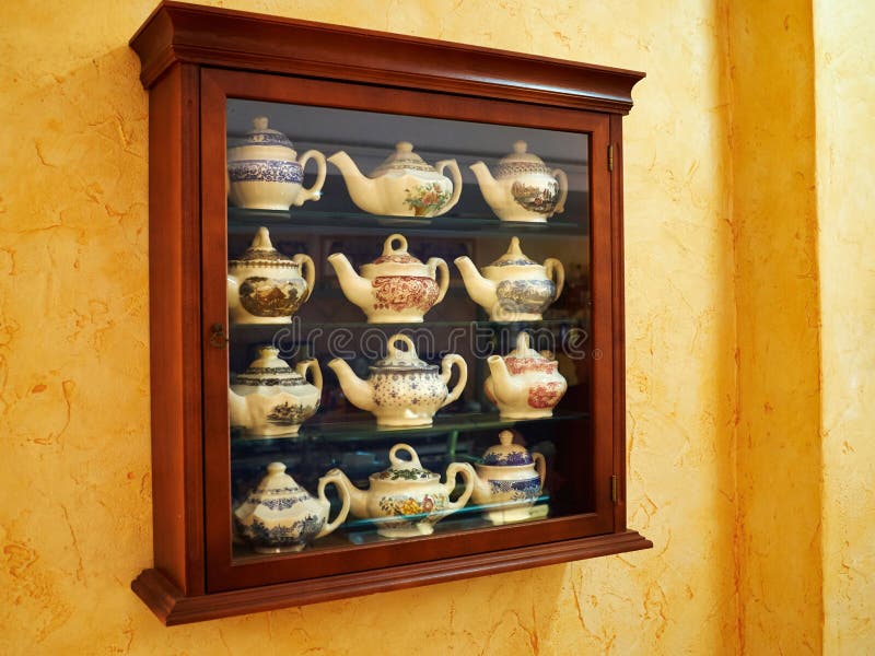 Collection of Decorative Classical Design Tea Pot Stock Image - Image ...