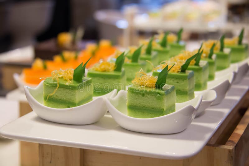 Collection of Delicious Assorted Mini Dessert Stock Image - Image of ...