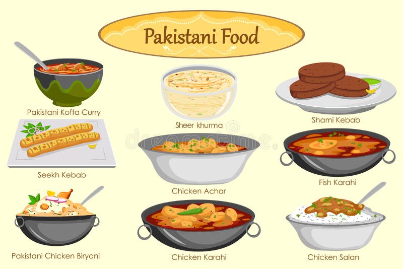 Pakistani Food Stock Illustrations – 244 Pakistani Food Stock ...