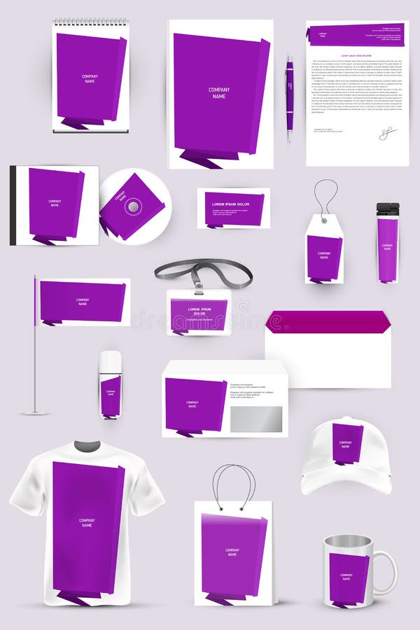 Collection of Design Elements for Corporate Identity Business ...