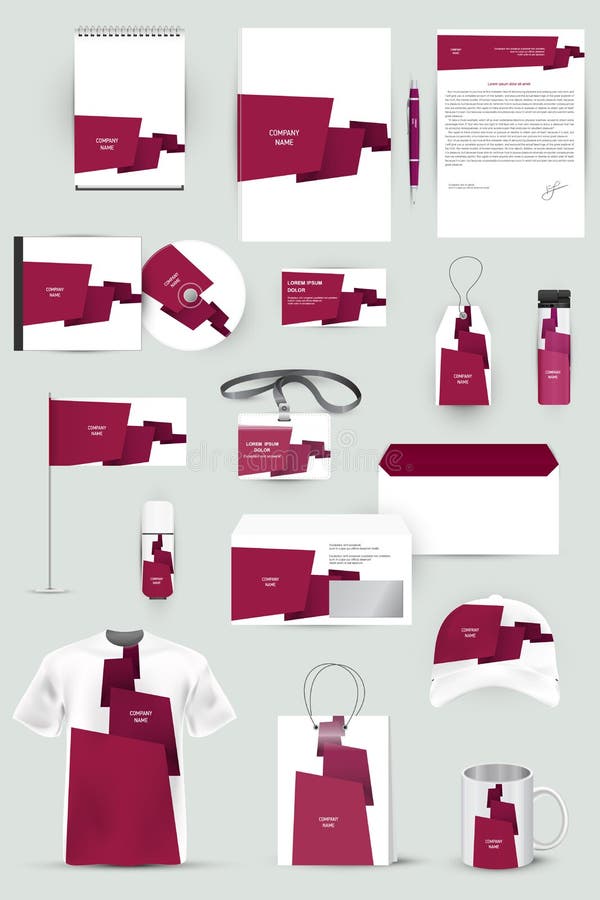 Collection of Design Elements for Corporate Identity Business ...