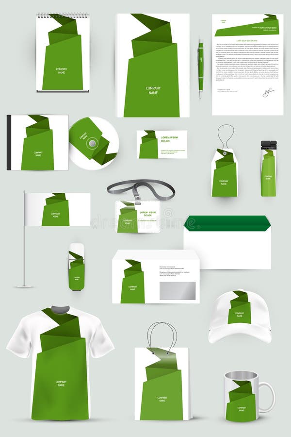 Collection of Design Elements for Corporate Identity Business ...