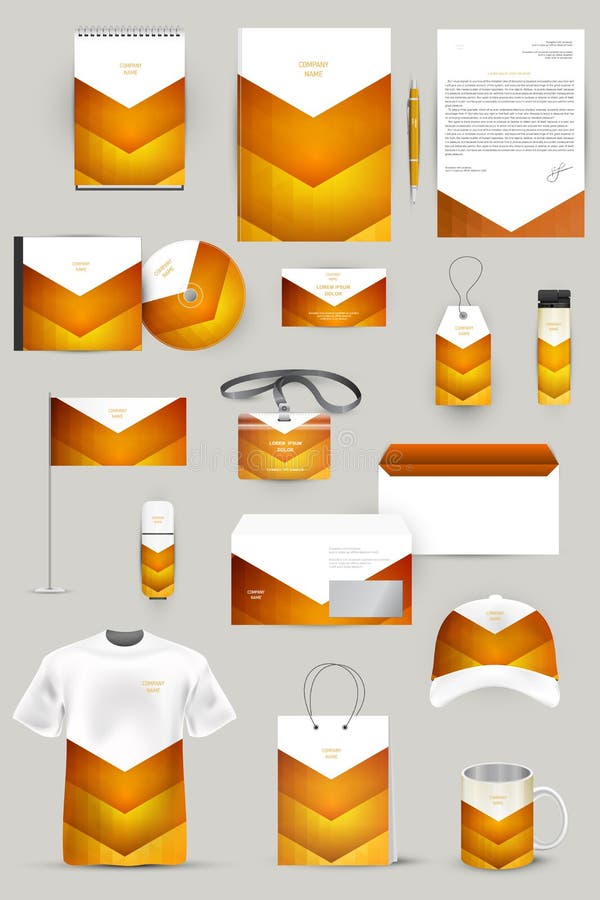 Collection of Design Elements for Corporate Identity Business ...