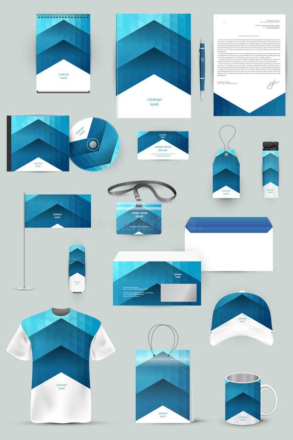 Collection of Design Elements for Corporate Identity Business ...
