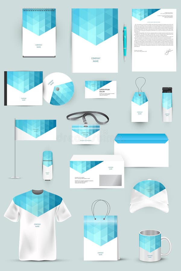 Collection of Design Elements for Corporate Identity Business ...