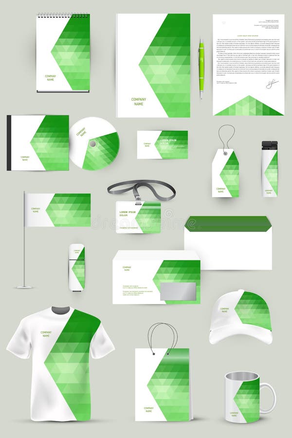 Collection of Design Elements for Corporate Identity Business ...