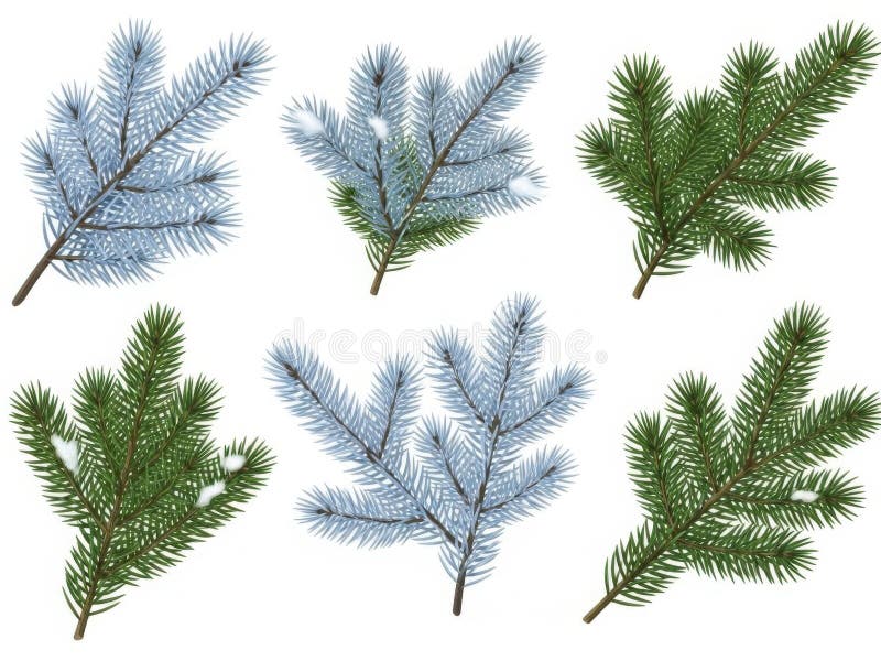 Detailed Pine Needle Stock Illustrations – 3,395 Detailed Pine Needle ...