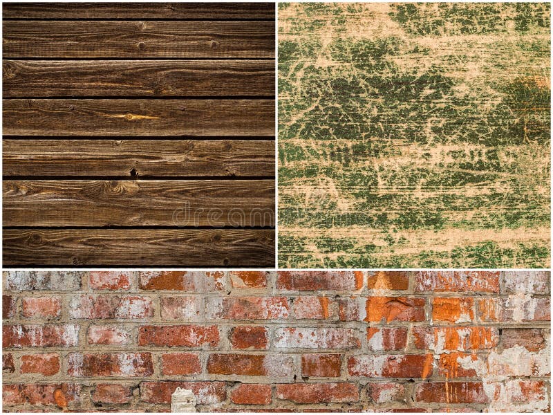Collection of Different Backgrounds and Textures. Stock Image - Image ...