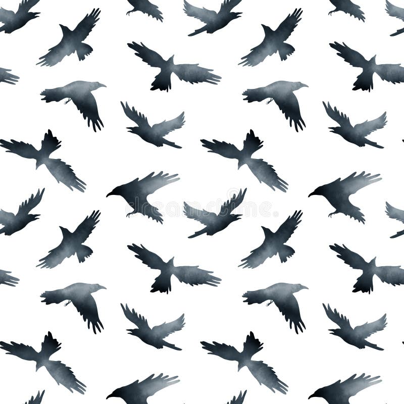 Crows collection stock vector. Illustration of standing - 25678967