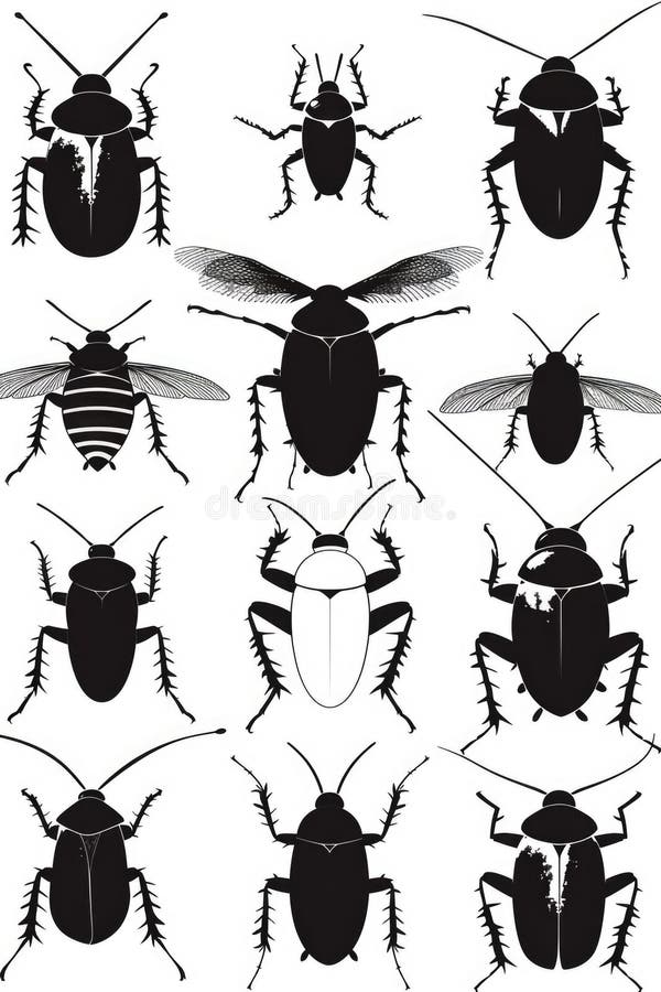 A Collection of Different Bug Types Stock Photo - Image of wildlife ...
