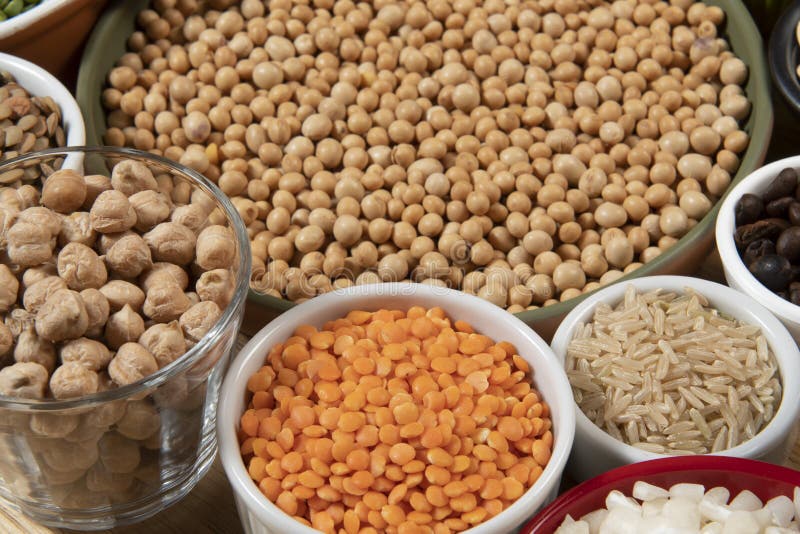 Fiber source examples stock photo. Image of fiber, vegetable - 224849960