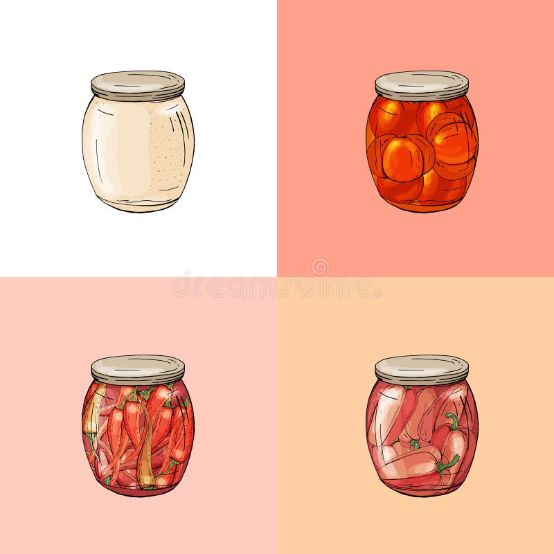 Objects Jars Stock Illustrations – 512 Objects Jars Stock Illustrations ...