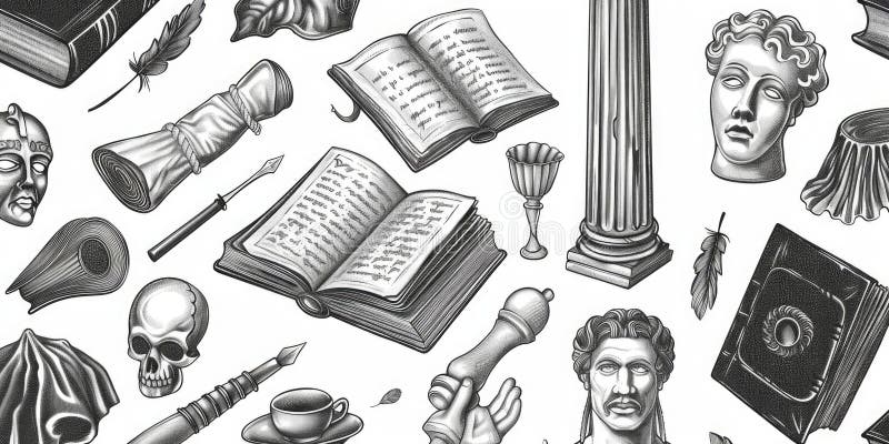 A Collection of Different Items Displayed on a Table. Suitable for ...