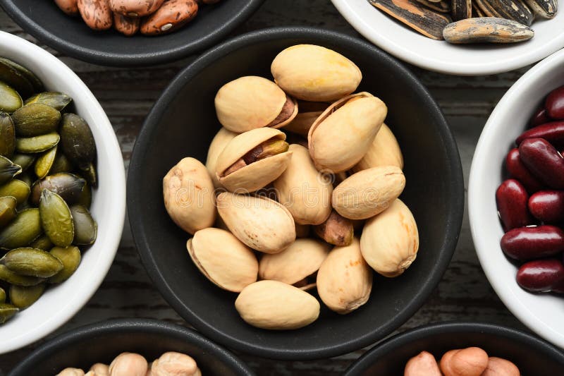 Collection of Different Legumes Stock Image - Image of pumpkin, bean ...