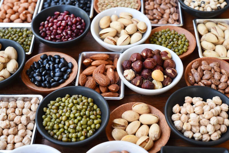 Collection of Different Legumes Stock Photo - Image of collection ...