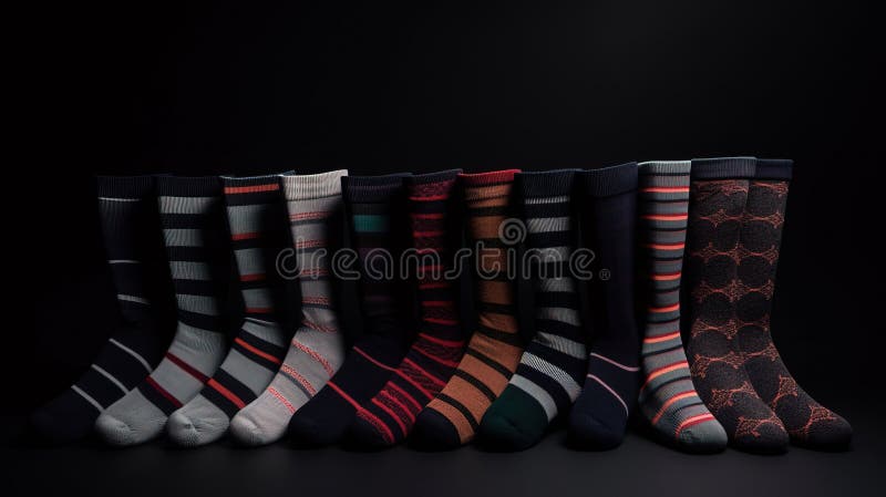 Row Socks Stock Illustrations – 106 Row Socks Stock Illustrations ...