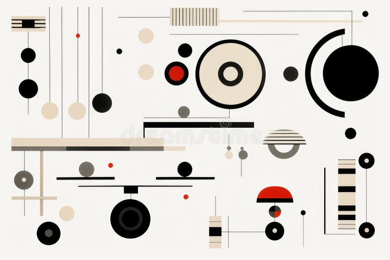 A Collection of Different Shapes for Various Design Projects Stock Illustration - Illustration ...