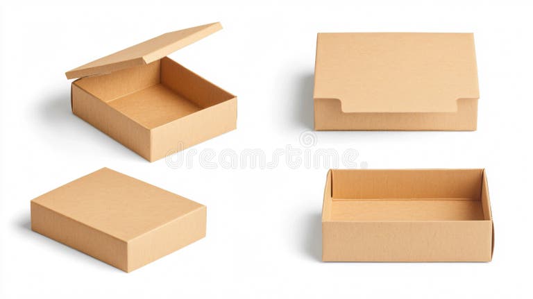 Collection of Different Sized Boxes, Parcels, and Cardboard for ...