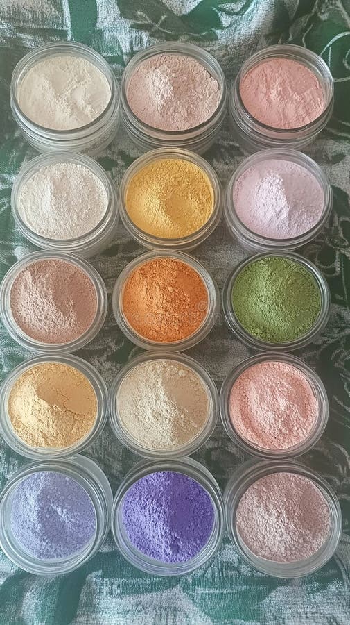 Collection of Different Types of Flour in Small Containers Stock Photo ...