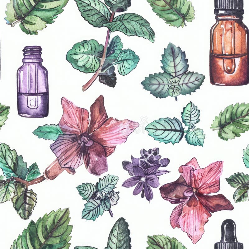 A Collection of Different Types of Flowers and Leaves. Suitable for ...